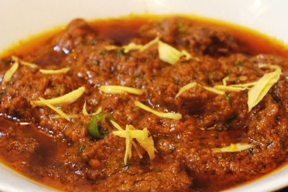 Menu - The Indian Chef